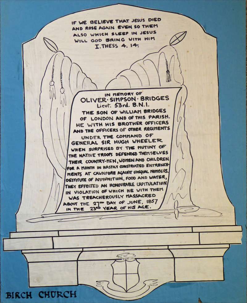 Birch Church - in memory of Oliver Simpson ...